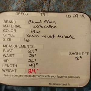 Stuart Alan | Dresses | Vintage Stuart Alan Denim Vest Dress Pleated Sz ...